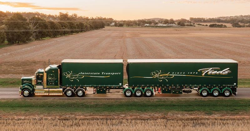 Fred’s Interstate Transport: Kenworth trucks powered by Mobil Delvac ...